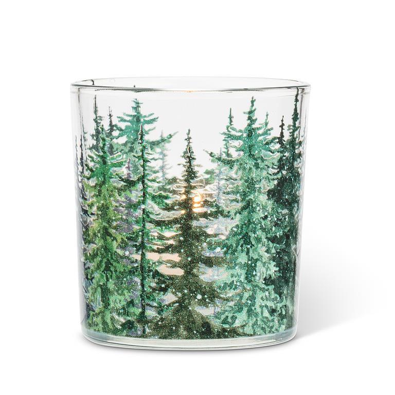 Pine Trees Votive Candle Holder – Candlestock