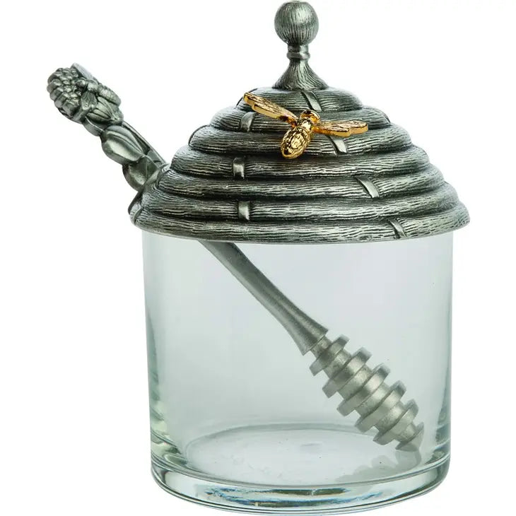Honey Pot With Stirrer – Candlestock