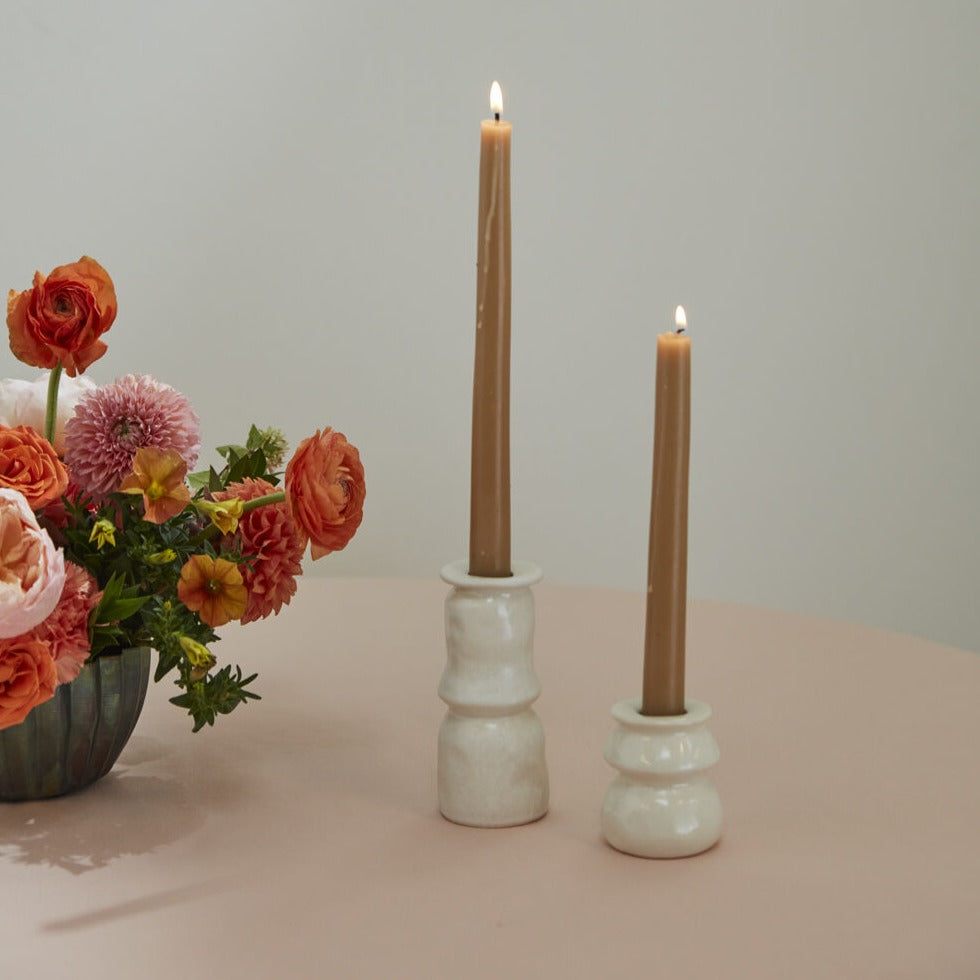 Ceramic Lyam Taper Candle Holder – Candlestock