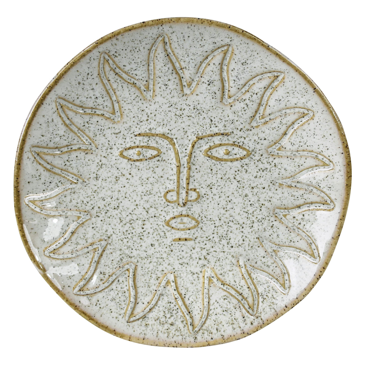 Ceramic Sun Face Candle Tray – Candlestock