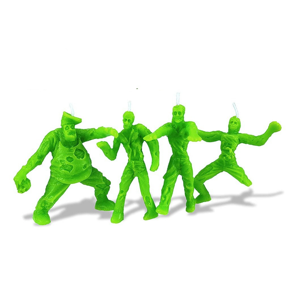 Zombie Birthday Candles - Pack Of 4 – Candlestock