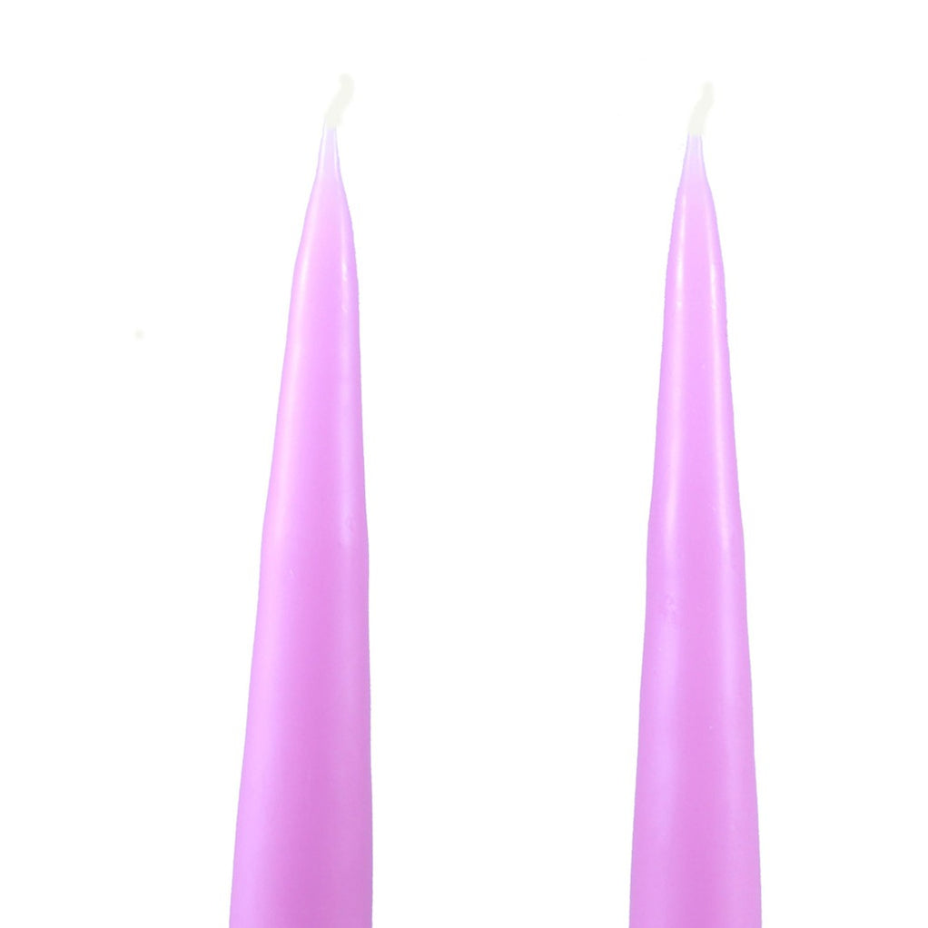 17 Inch - Traditional Danish Style Pointed Taper Candles — Candlestock