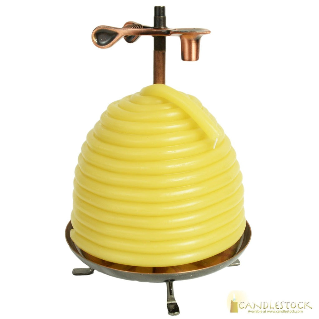 Beeswax Coil Candle — Candlestock