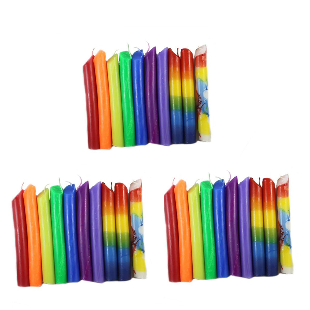Colors Of The Rainbow - Drip Candle 30 Pack – Candlestock