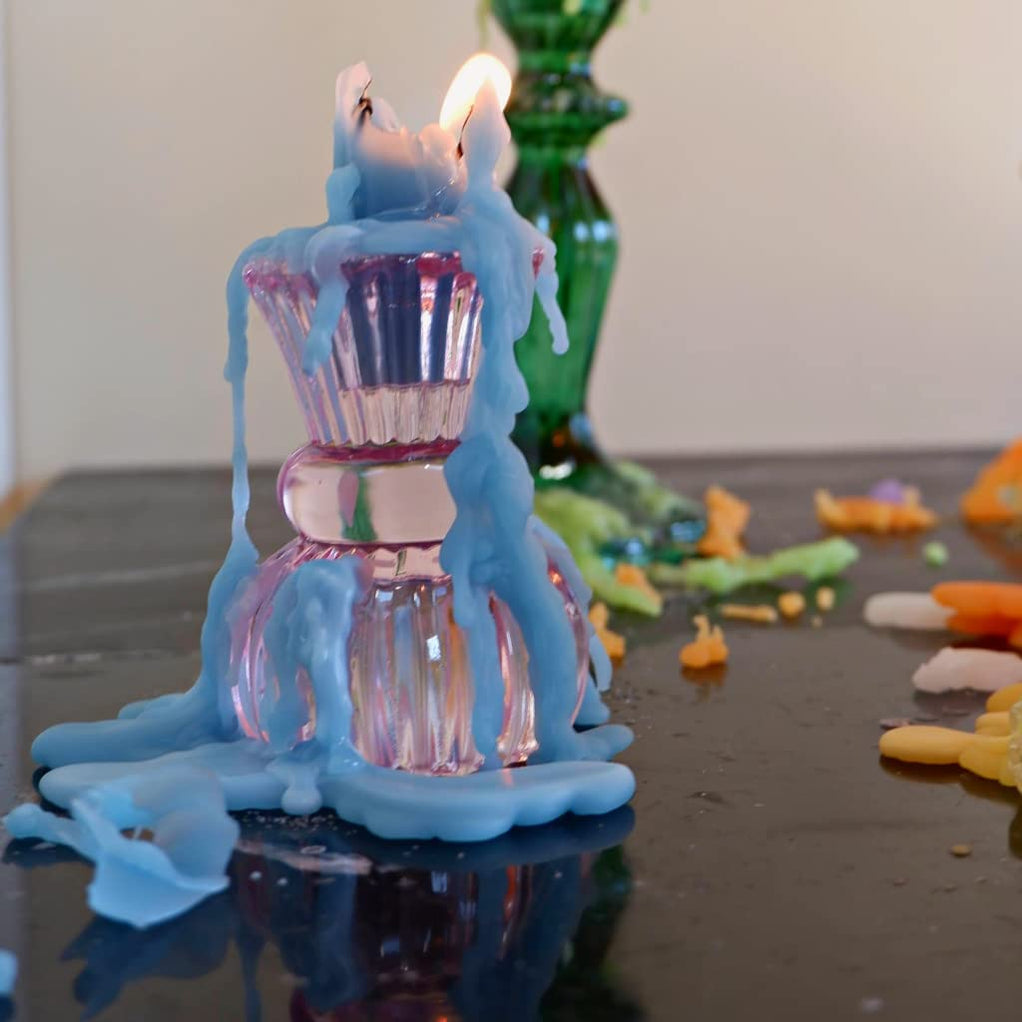 Candlestock Hippie Drippy Drip Candles - 22 Pack