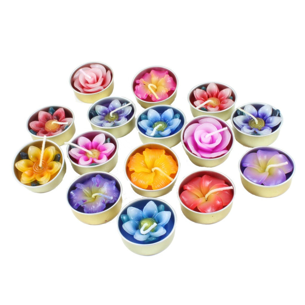 Flower Tea Light Candle — Candlestock