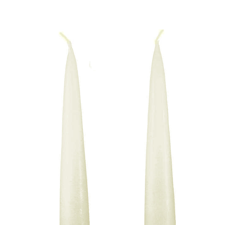 6 Inch - Traditional Danish Style Pointed Taper Candles — Candlestock