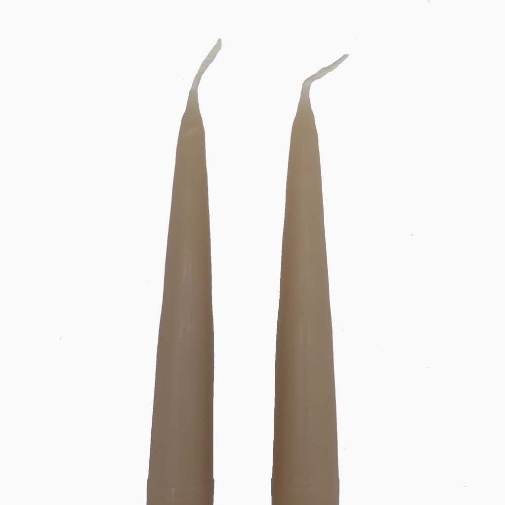 6 Inch - Traditional Danish Style Pointed Taper Candles — Candlestock